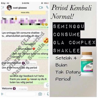 GLA COMPLEX SHAKLEE (60 softgels) (100% ORIGINAL) | Shopee Malaysia