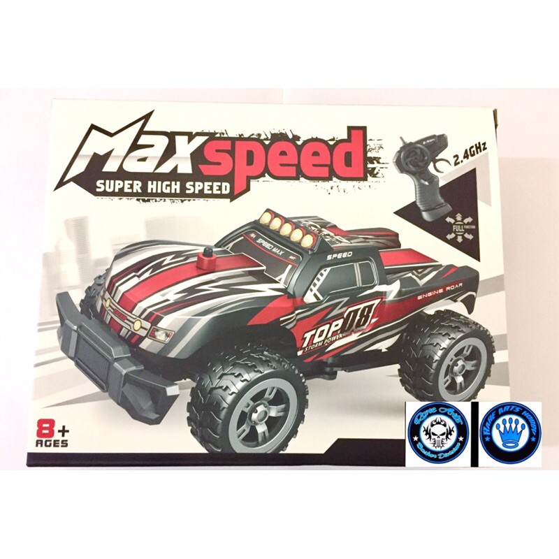 MAX SPEED 1/24 Scale 2.4Ghz -/ Truck 3.7V / Fast 30km Speed | Shopee ...