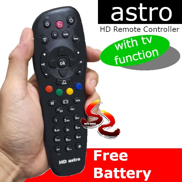 8 in 1 ASTRO Remote Control for BYOND PVR NJOI Old Model Satellite TV ...