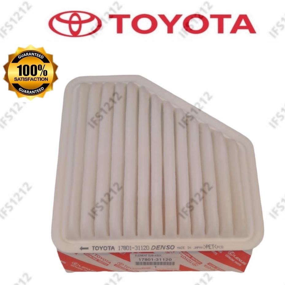 🇲🇾READY STOCK🔥 17801-31120 TOYOTA AIR FILTER ESTIMA RAV 4 VELLFIRE ...