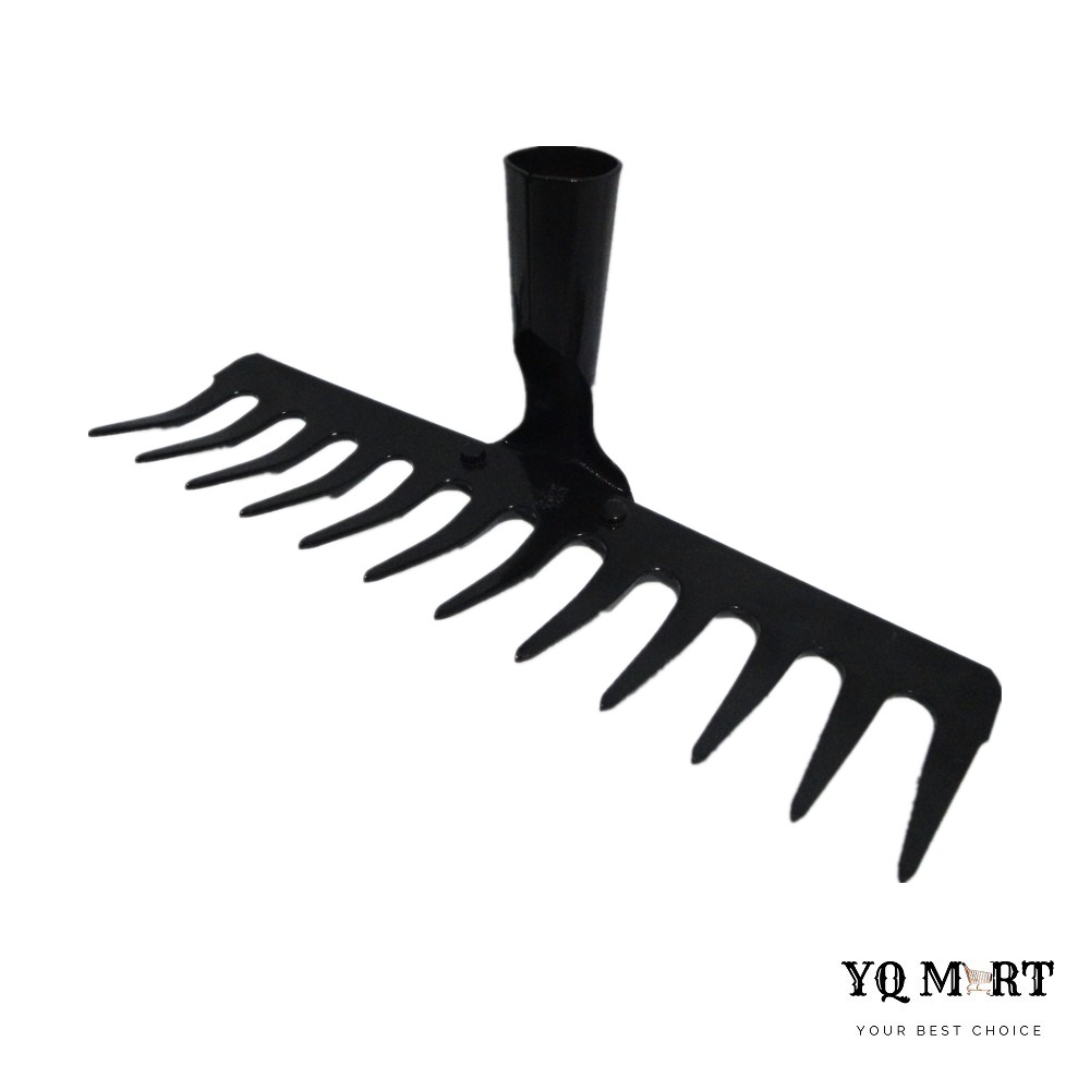 12 Teeth Heavy Duty Rake/ Rake/ Pencakar Rumput/ Cakar Rumput | Shopee ...