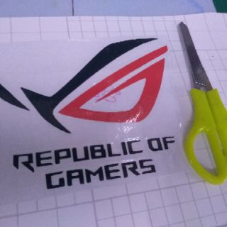 ASUS ROG Vinyl Decal Sticker | Shopee Malaysia