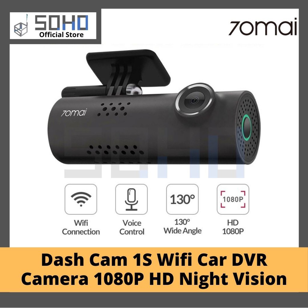 (GLOBAL) 70MAI 1S 1080P Car Recorder Dashcam Dashboard 70 MAI Car ...