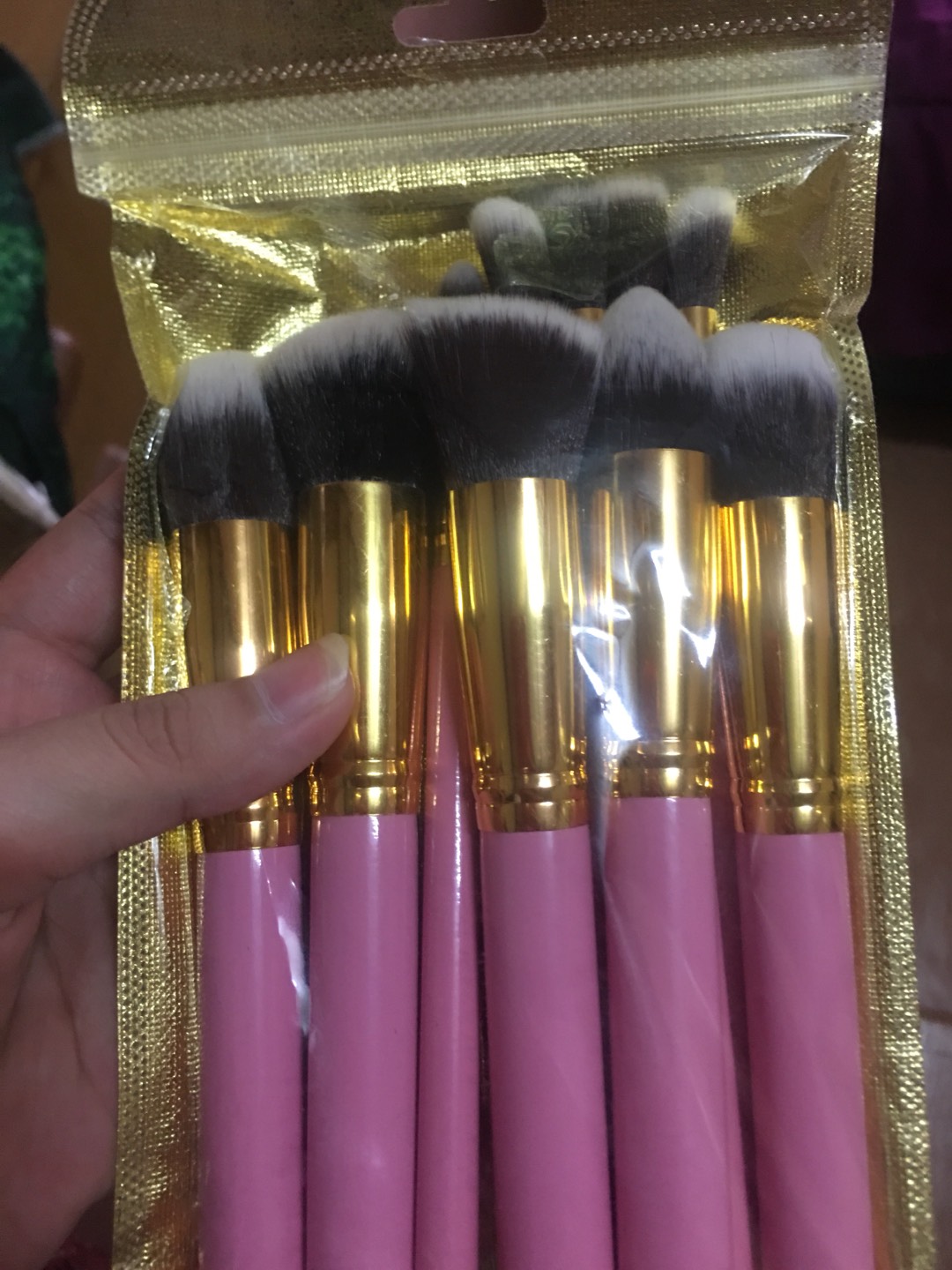 Malaysia Ready Stock/10 pcs Multi Function Makeup Kabuki Brush Set ...
