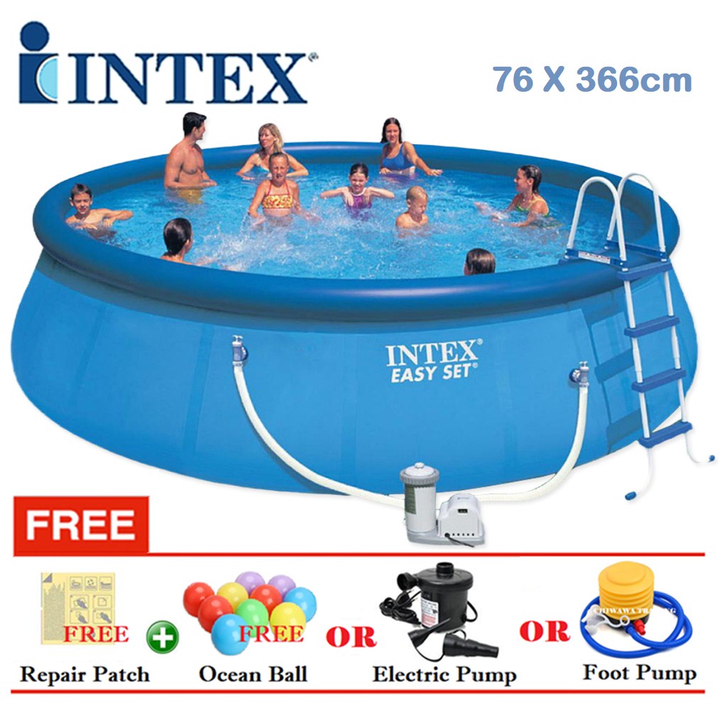 PROMOTION 28130 INTEX Inflatable Swimming Pool Safe PVC Bath Basin ...