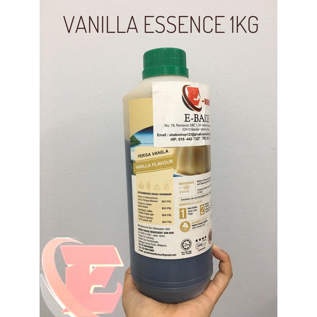 VANILLA ESSENCE/PERISA VANILLA 1KG | Shopee Malaysia
