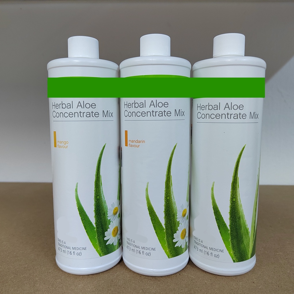 Herbalife_Aloe Concentrate 100% Original 100% HALAL (Original / Mango ...