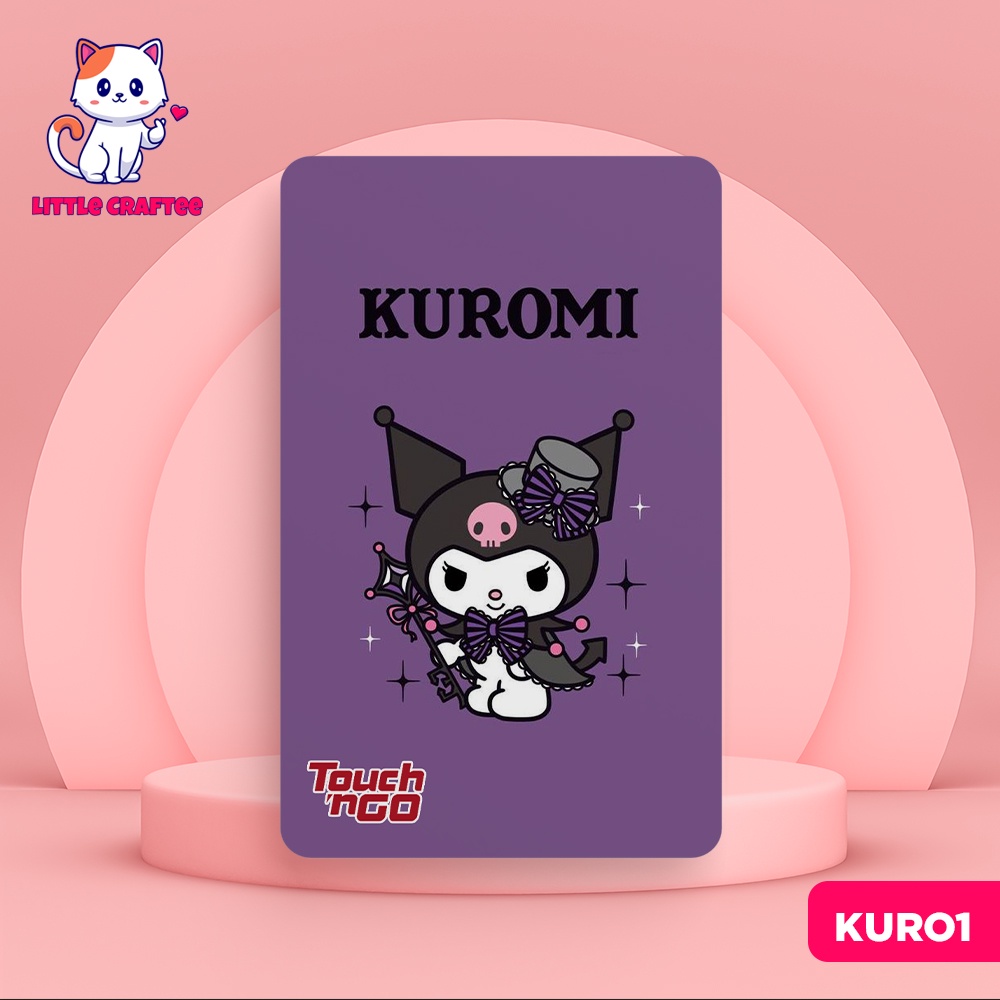 Kuromi [Series 1] - TnG Card Sticker Cover (Waterproof, High Quality ...