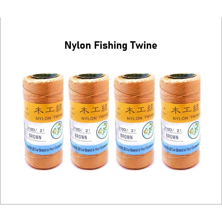 [ 1 UNIT ] Nylon Fishing String Twine / Multi-Purpose Nylon Twine Yarn/ Benang Nilon Kait Ikan ...