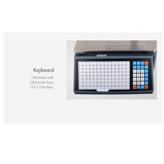 Rongta Barcode Label Weighing Scale Machine 30kg RLS 1100 Timbang ...