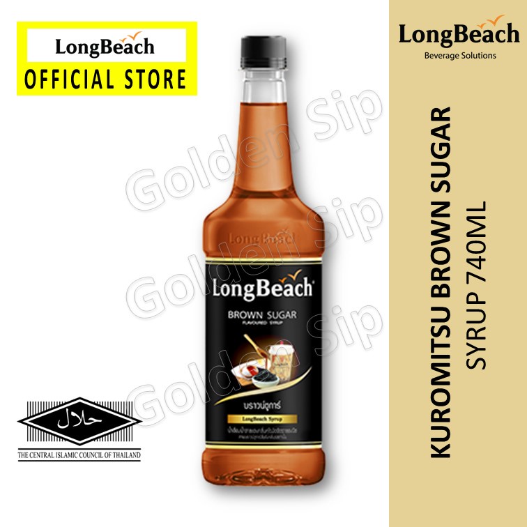 Long Beach Syrup Kuromitsu (Brown Sugar) 740ml (READY STOCKS) | Shopee ...