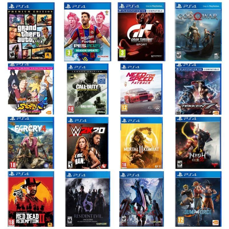 [PS4 New CD] Original CD Games ( New & sealed) | Shopee Malaysia