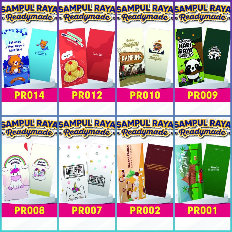 CUSTOM SAMPUL DUIT HARI RAYA CORAK LAWA DAN COMEL | Shopee Malaysia