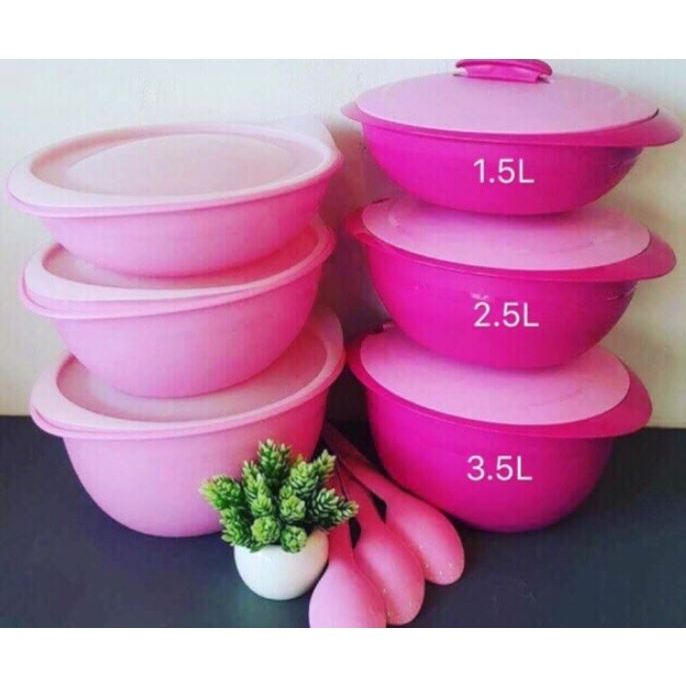 ## READY STOCK ## TUPPERWARE INSULATED SERVER SET ( 1.5L, 2.5L & 3.5L ...