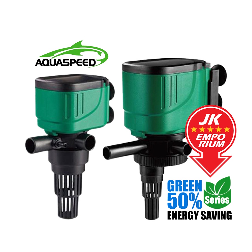 Aquaspeed 50% Energy Saving Submersible Aquarium Powerhead Water Pump ...