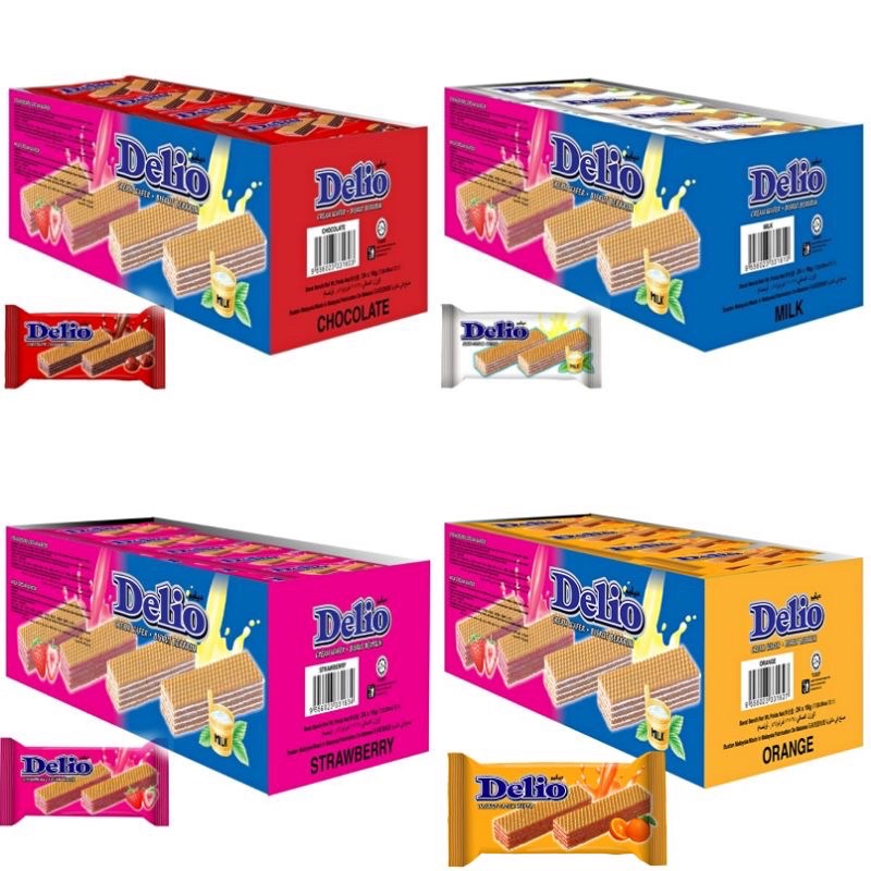 Delio Wafer (16g x 24pcs) | Shopee Malaysia