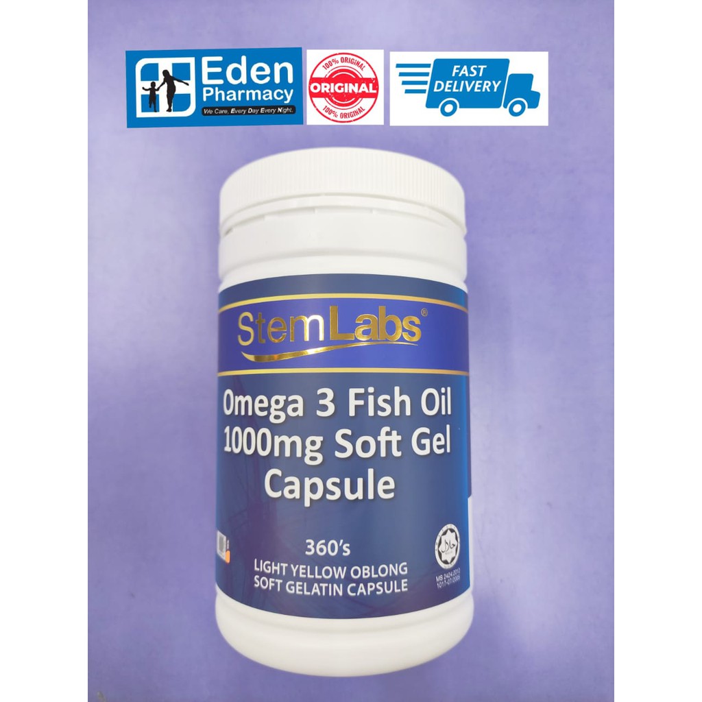 Stemlabs omega 3 fish oil 1000mg ( stemlab fish oil ) ( 360's ) | Shopee Malaysia