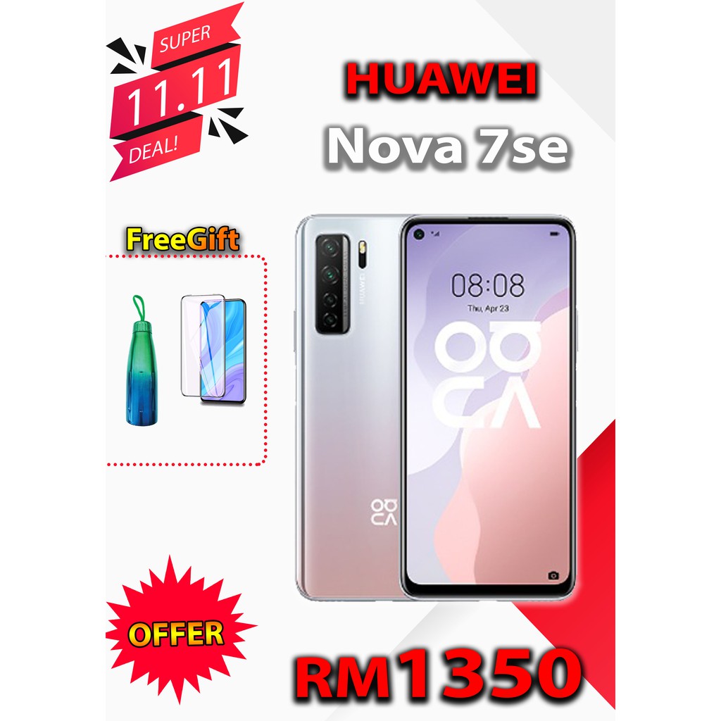 READY STOCK Huawei Nova 7SE 5G (8GB+128GB) | Shopee Malaysia