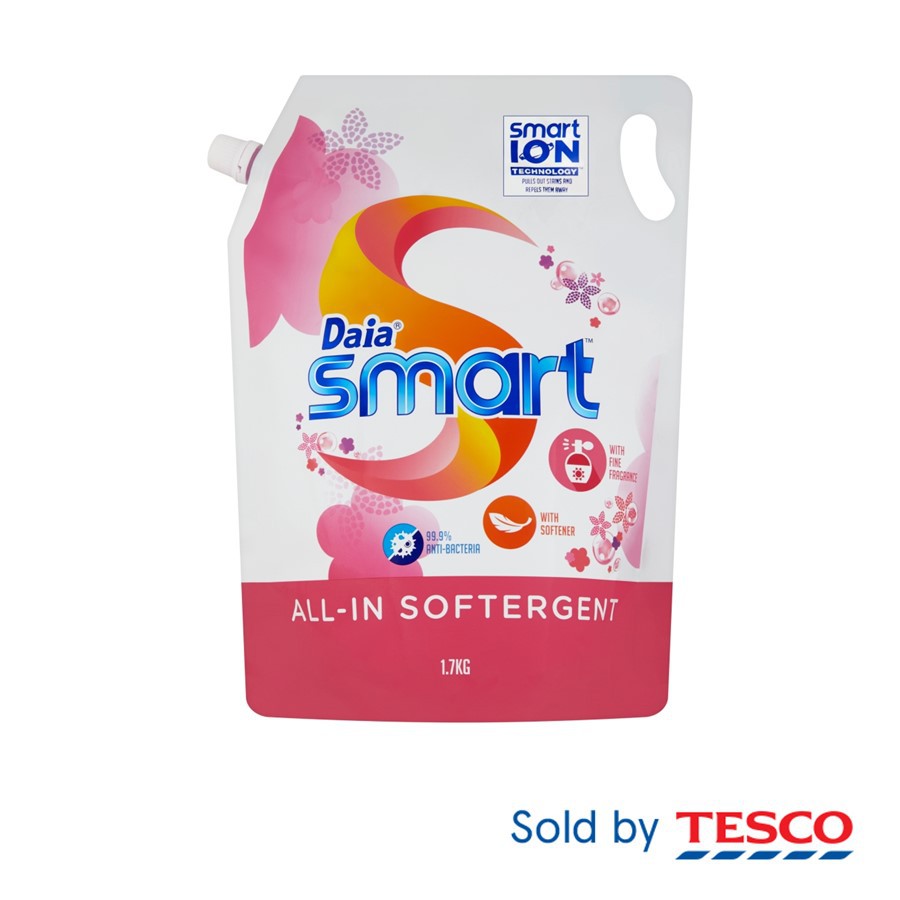 Daia Smart All-In Softergent Concentrated Liquid Detergent (1.7 kg ...