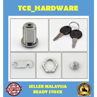 Kunci Drawer Kunci Peti Surat Cam Lock 16mm 20mm 25mm 30mm Cabinet ...