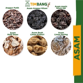 Asam Pelbagai Jenis Asam Plum Asam Masim Asam Kering Asam Jeruk | Asam ...