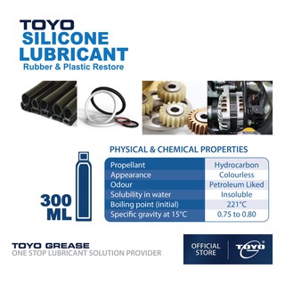 TOYO-G Silicone Lubricant Spray (300ml) | Shopee Malaysia