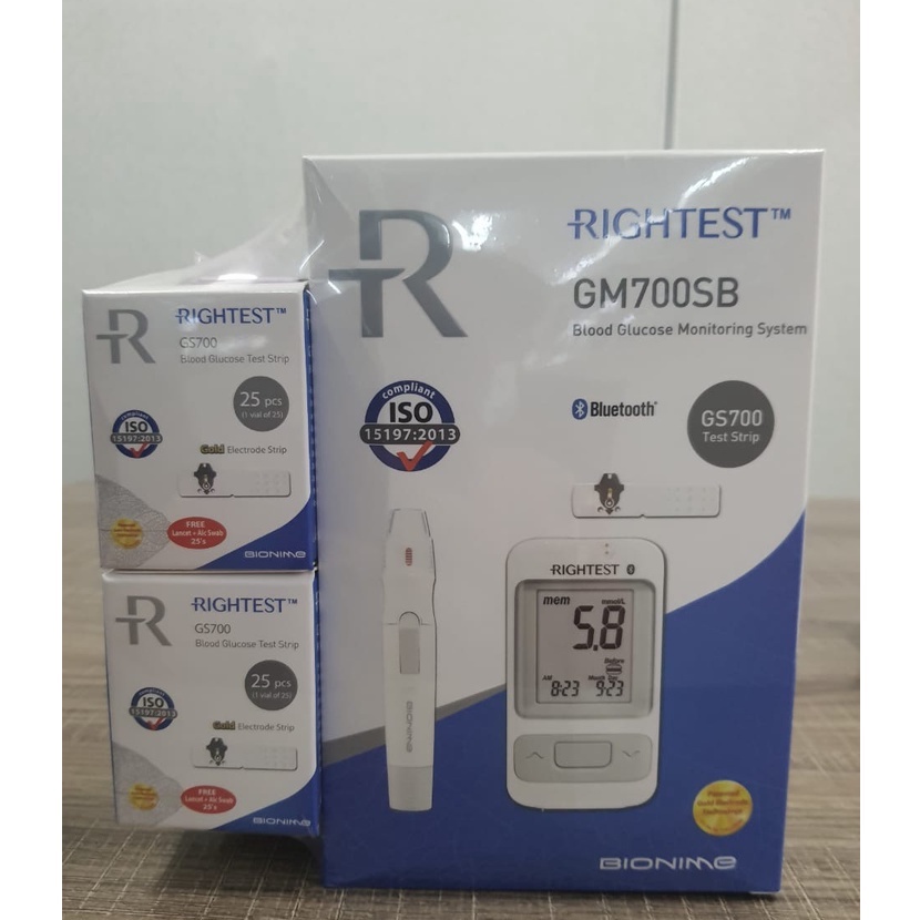 BIONIME GM700 GLUCOMETER STARTER KIT | Shopee Malaysia