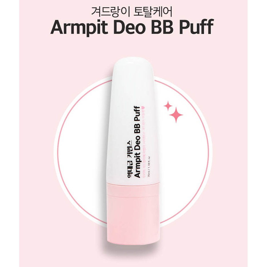 bcommonce Korea Deodorant Armpit Deo BB Puff Antiperspirant Stick 35ml ...