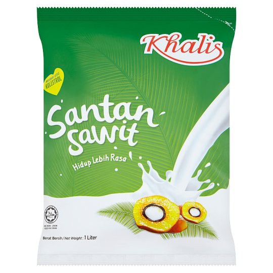 KHALIS SANTAN SAWIT 1kg dan 320g/SURI SANTAN SAWIT PALM MILK 1KG ...