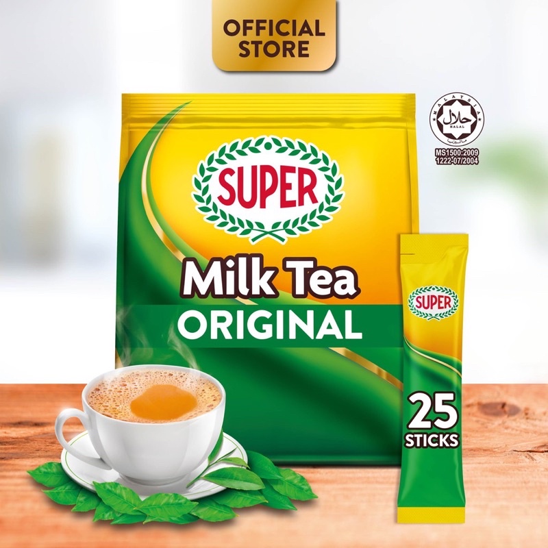 Super 3 in 1 Milk Tea 12/25 Sticks | Shopee Malaysia