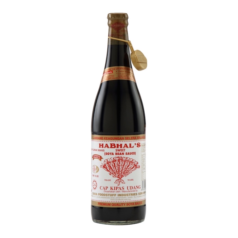 Habhal's Kicap Cap Kipas Udang - Kicap Lemak Manis 645ml | Shopee Malaysia