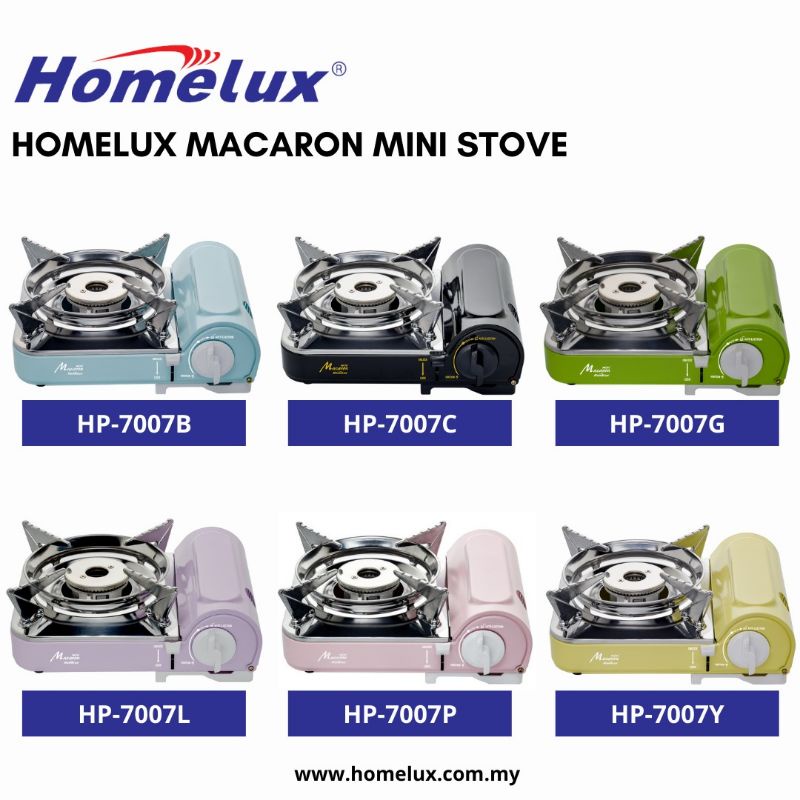 HOMELUX High Quality Macaron Portable Mini Gas Stove / Outdoor Camping ...