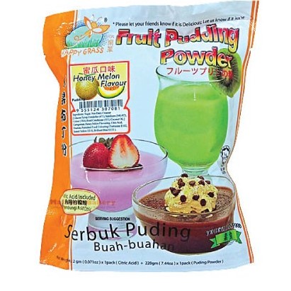 Happy Grass Honey Melon Pudding Powder 220g | Shopee Malaysia