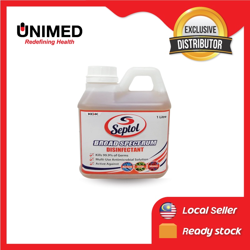 Septol Broad Spectrum Disinfectant 1L | Shopee Malaysia