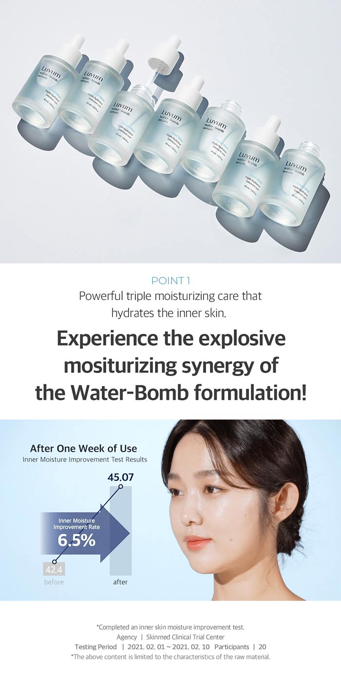 [Luvum Official] Hyaluronic Skin Moisturizing Set (Hyalulonic Serum30ml ...