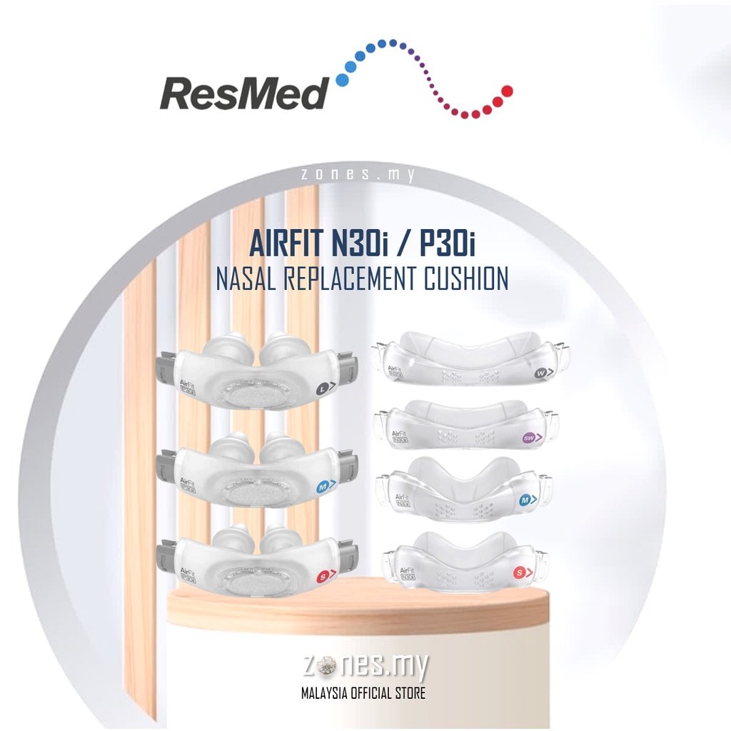[ORIGINAL] RESMED Airfit P30i N30i Nasal Pillows CPAP Mask Cushion ...