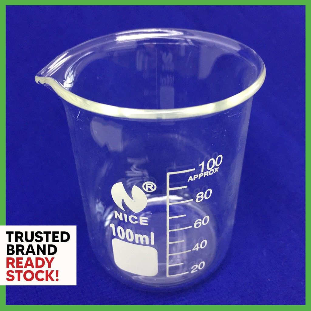 Borosilicate Glass Beaker NICE (100mL / 250mL / 1000mL) | Shopee Malaysia