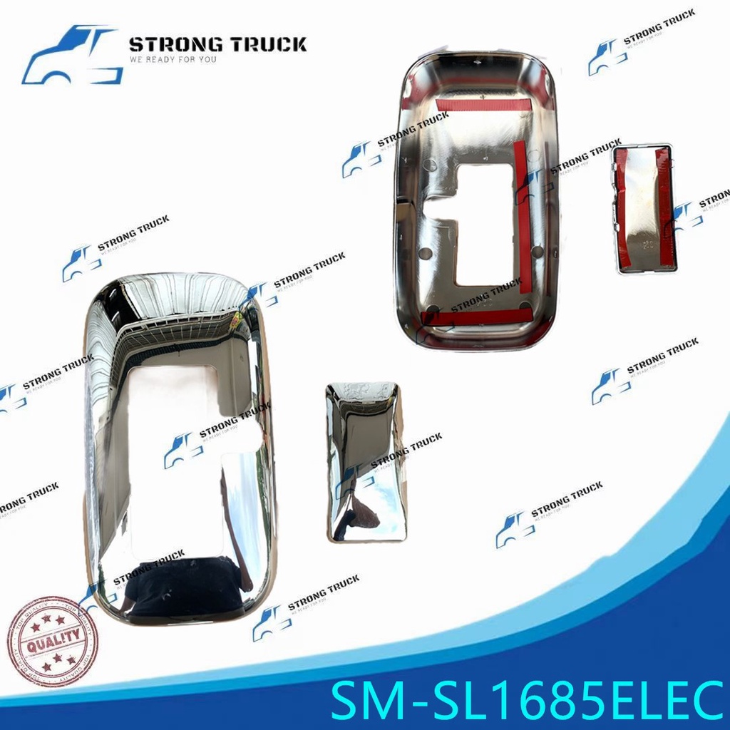 HINO VALIDUS 500/700 PROFIA SIDE MIRROR COVER ELECTRIC TYPE CHROME ...