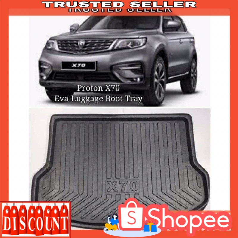️READY STOCK ️ PROTON X70 Rear Cargo Boot Tray pelapik bonet belakang ...