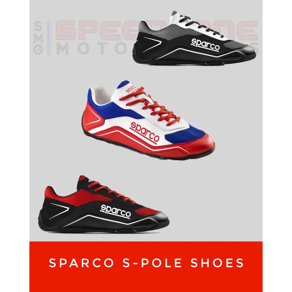 Sparco S-Pole Shoes - Driving Shoes / Sim Racing Shoes (Speedzone ...