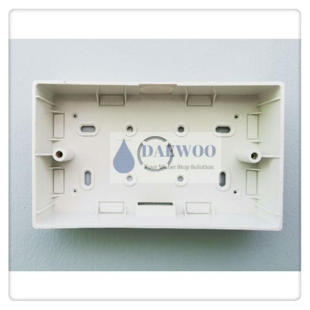 PVC Surface Nut Box/ Electrical Box/ Base 3 x 6 | Shopee Malaysia