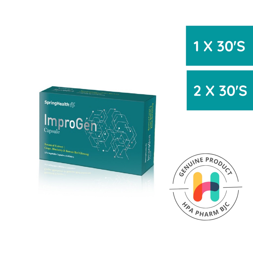 SPRINGHEALTH IMPROGEN 400MG 3X10'S | Shopee Malaysia