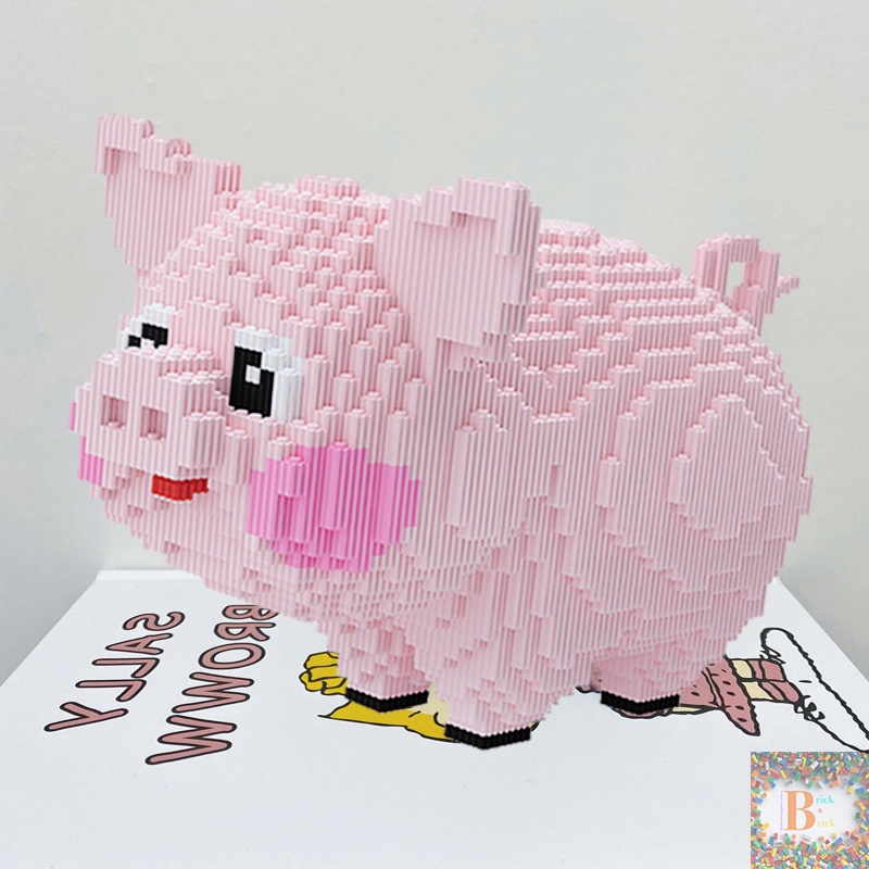 [FREE SHIPPING] Lego Building Blocks Peppa Pig Cute Piglet Models ...