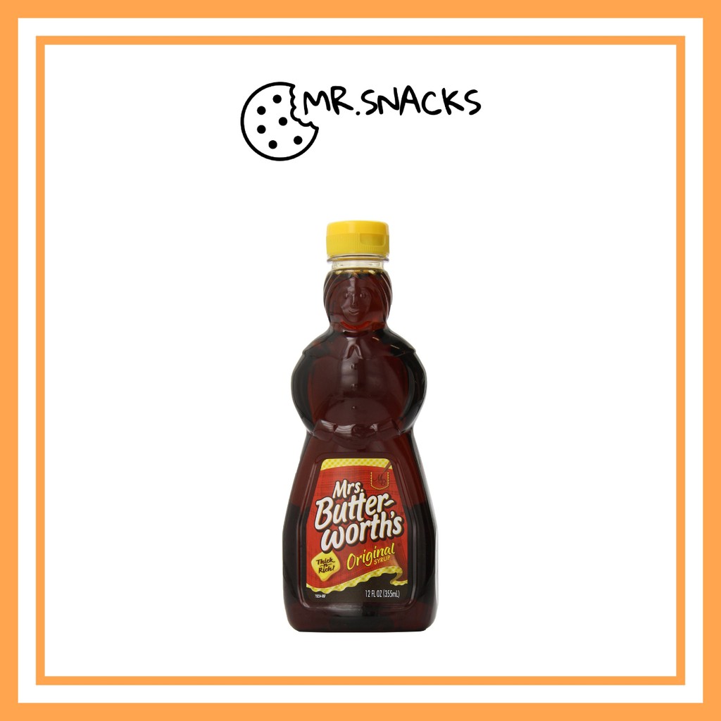 Mrs Butterworth Original Syrup 355ml | Shopee Malaysia