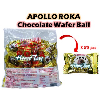 Apollo Roka Chocolate Wafer Ball (70pcs x 5g) | Shopee Malaysia