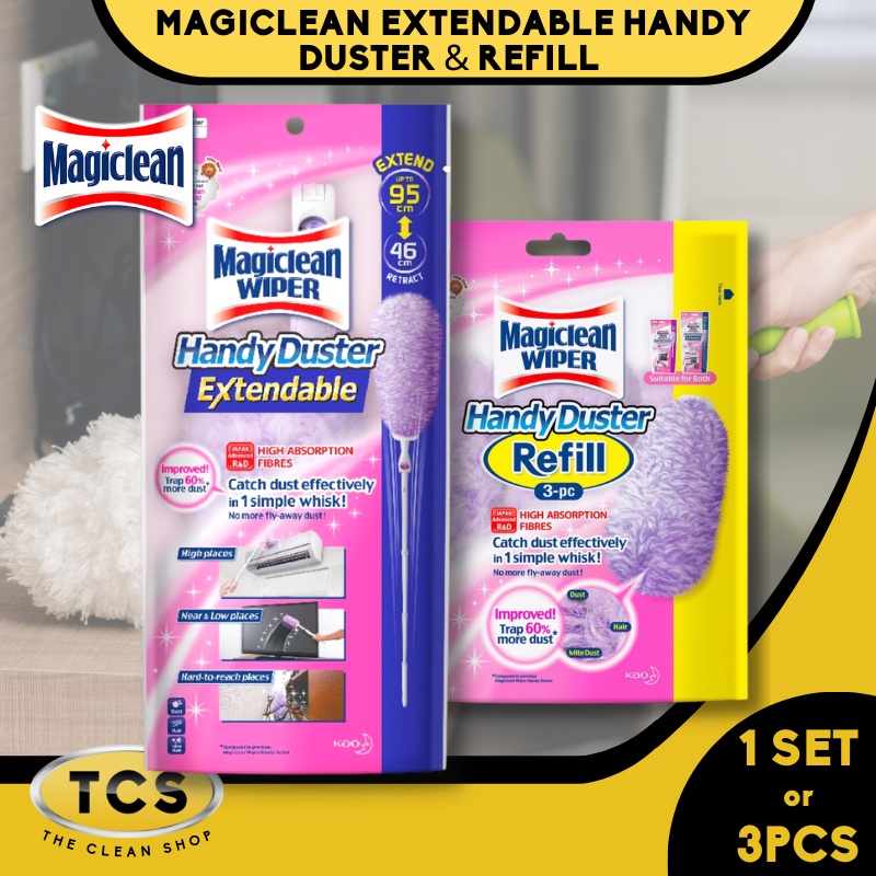 Magiclean Extendable Handy Duster (Set / Refill) | Shopee Malaysia