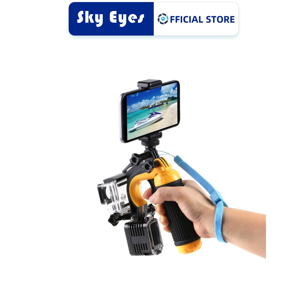 SKYEYES Diving Shutter Trigger Kit Waterproof Floating Hand Grip for ...