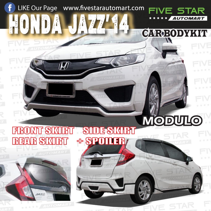 Honda Jazz 2014 Modulo Full Set Bodykit | Shopee Malaysia