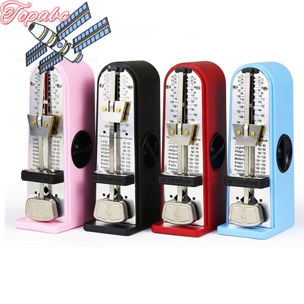 TOPABC Mechanical Metronome Metal Portable Wind Up Mini Tick-tock ...