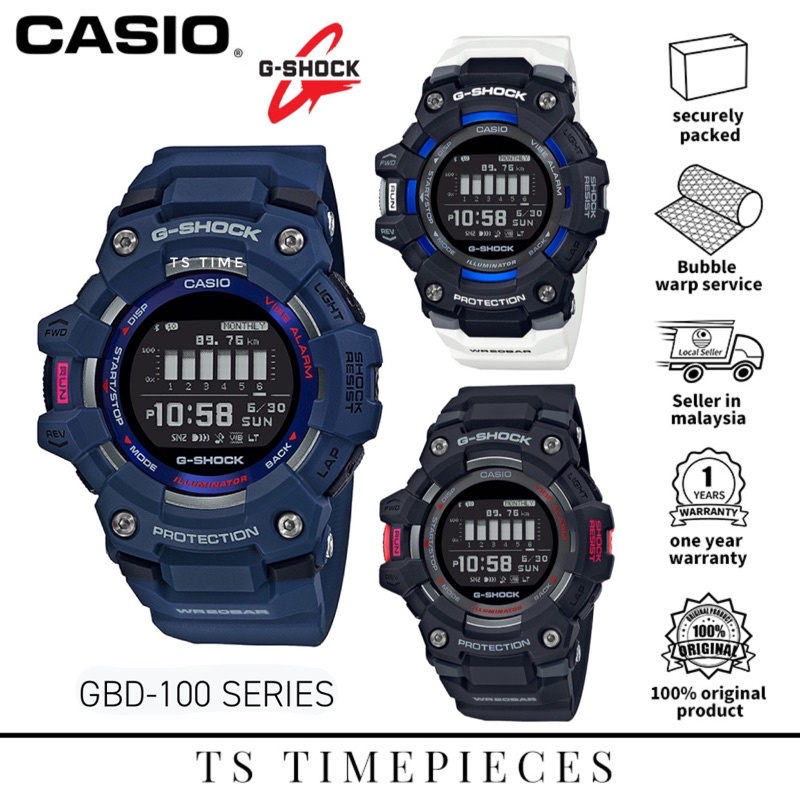 G SHOCK GBD-100-1 / GBD-100-2 / GBD-100-1A7 / GBD-100 / GBD100 | Shopee ...